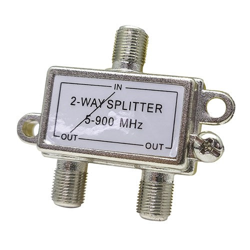TV Splitter With Power Pass 2 Way