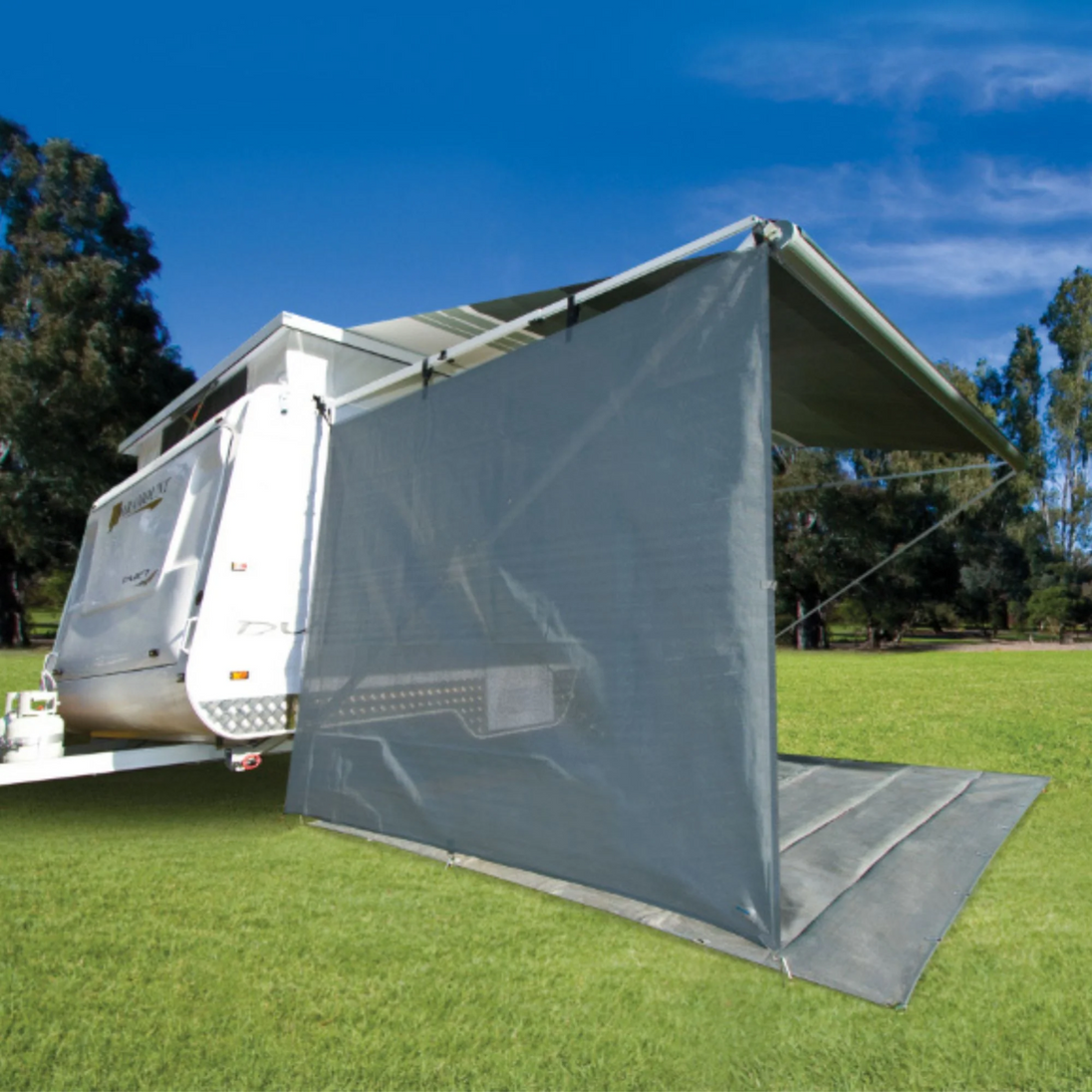 Caravan Awning Privacy Screens & End Drops | Shop Caravan Shade Screens ...