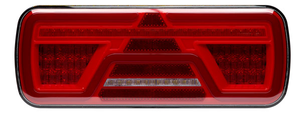 LED Rear Combination Lamp 10-30V Stop/Tail/Ind/Rev/Fog /Ref LH 360x135