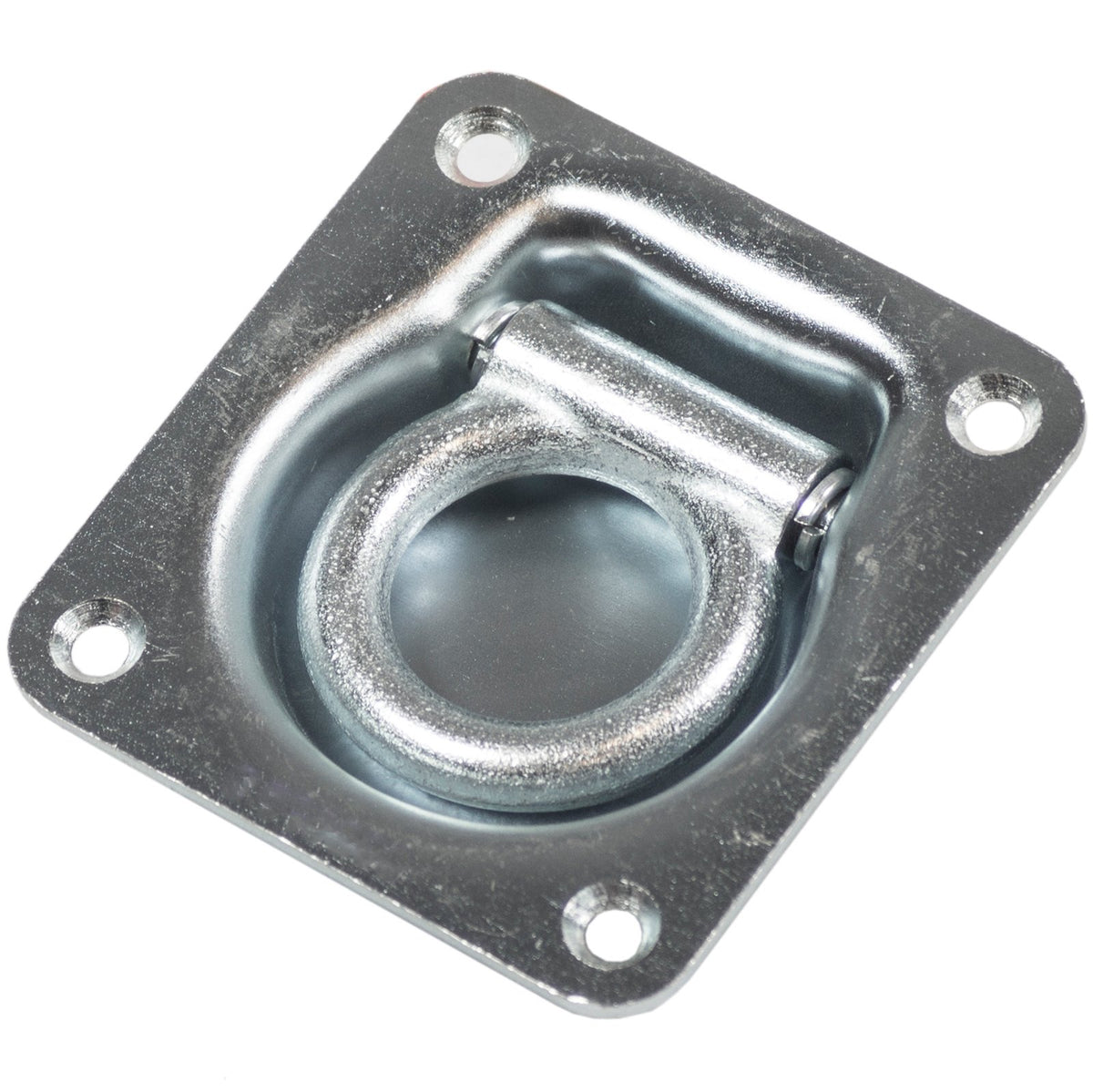 Lashing Ring - Steel Ring Galvanised Backplate 500kg