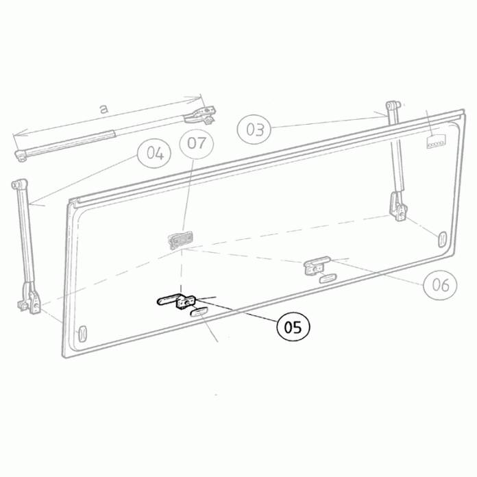 Caravan Window Parts | Window Latches & Parts For Caravans — CARAC