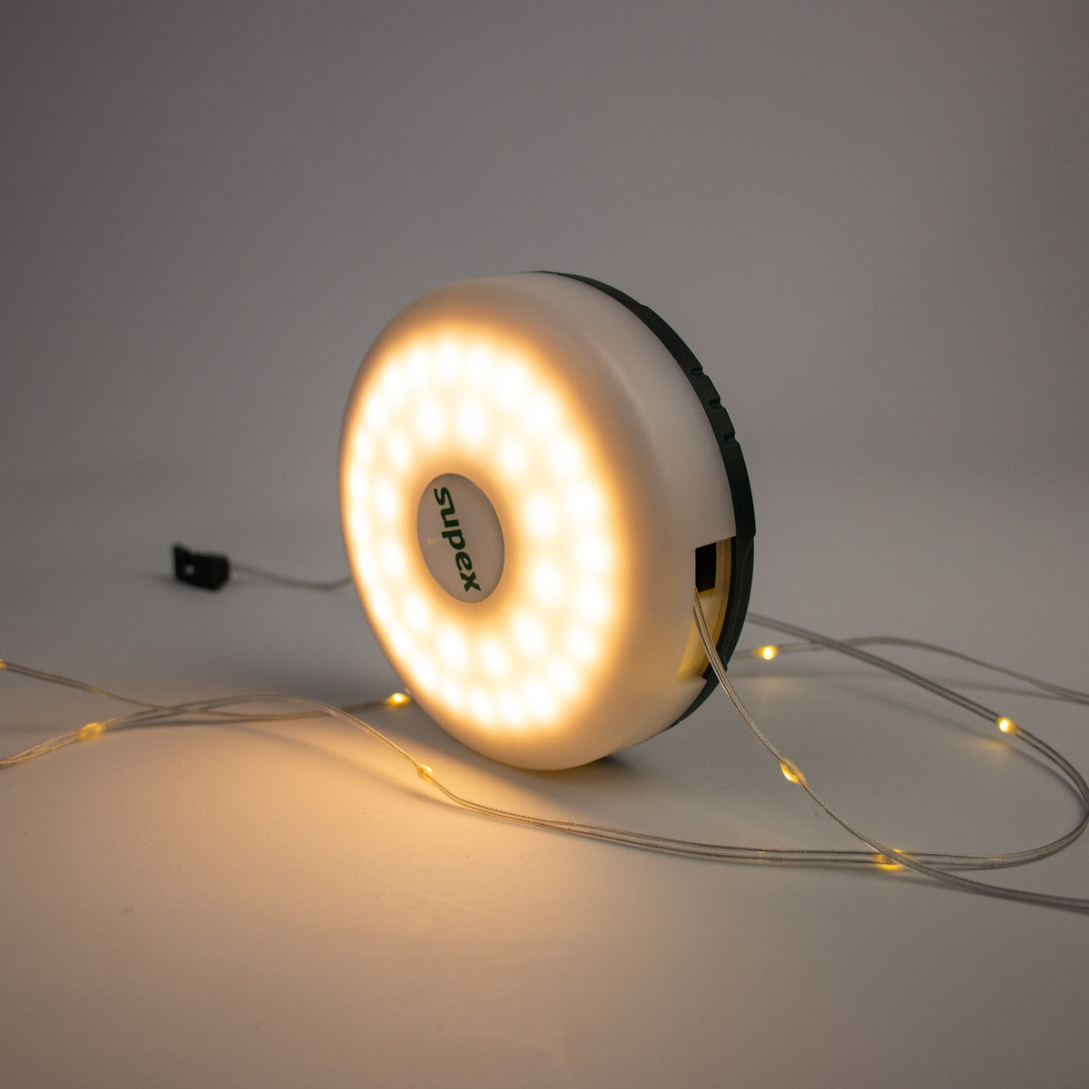 Rechargeable Multi-Color String Lights with Lamp & Torch