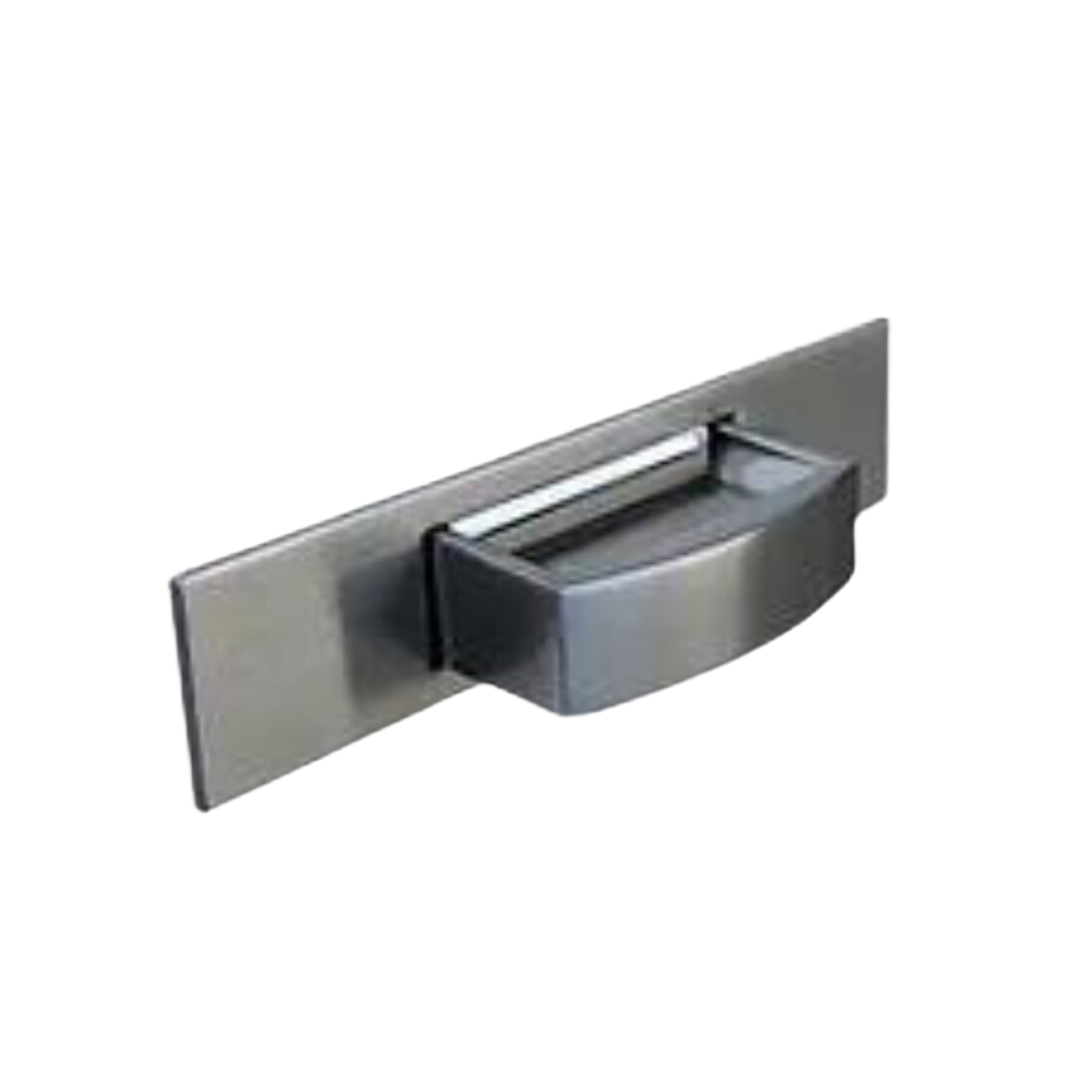 Flush Mount Cabinet Lock Satin Nickel