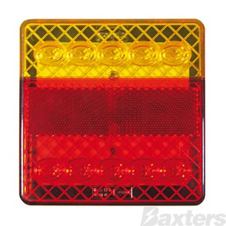 Roadvision 208 Ser 12V LED Rear Combo Lamp Stop/Tail/Ind/Ref