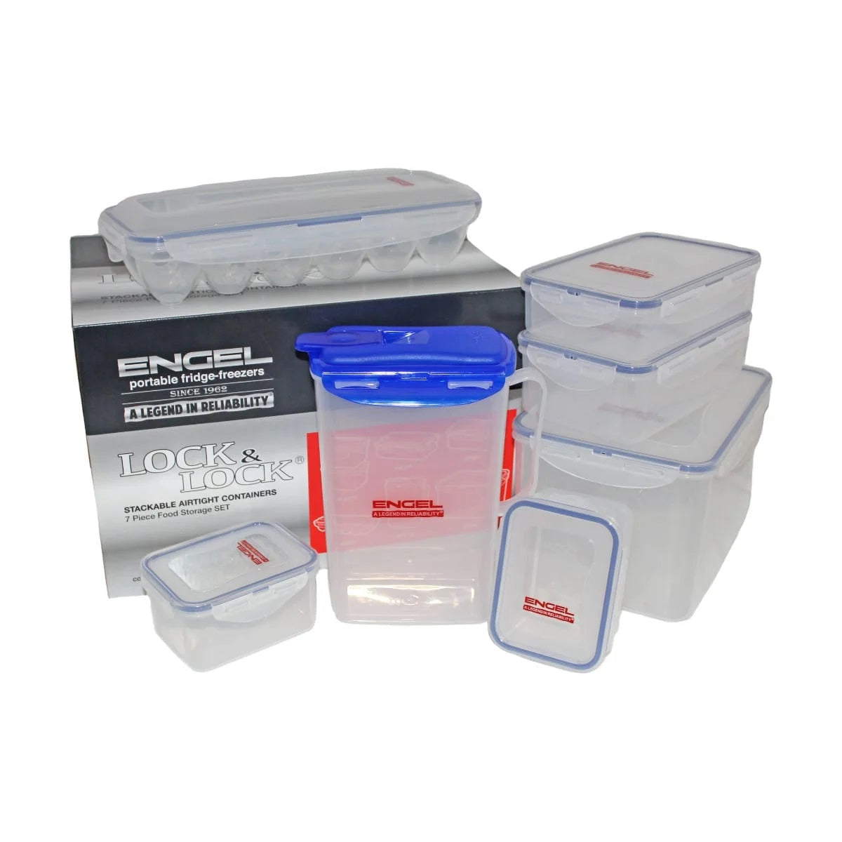 Engel 7 piece Lock n Lock containers - Discovery Set