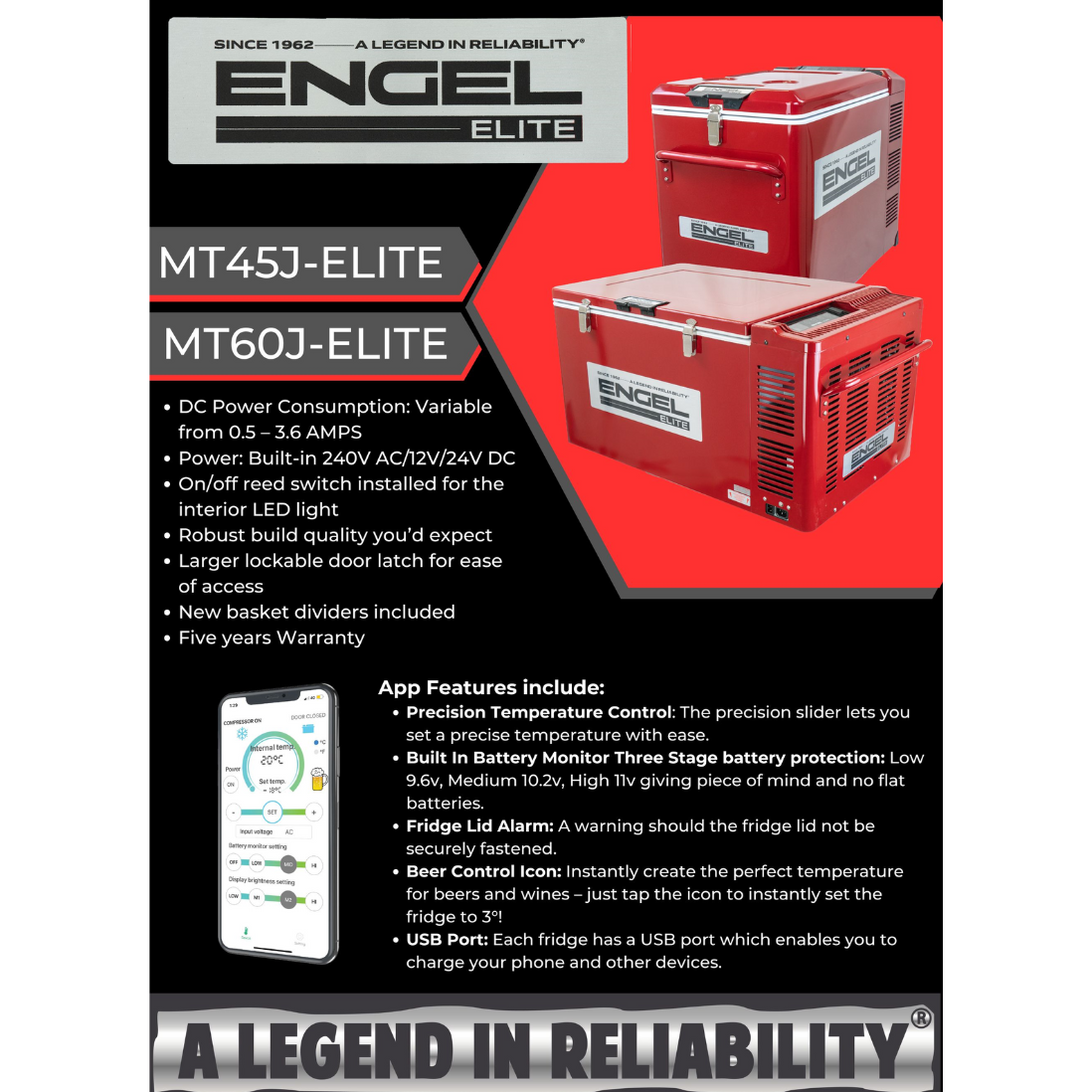 Engel 40L Elite Series Fridge/Freezer