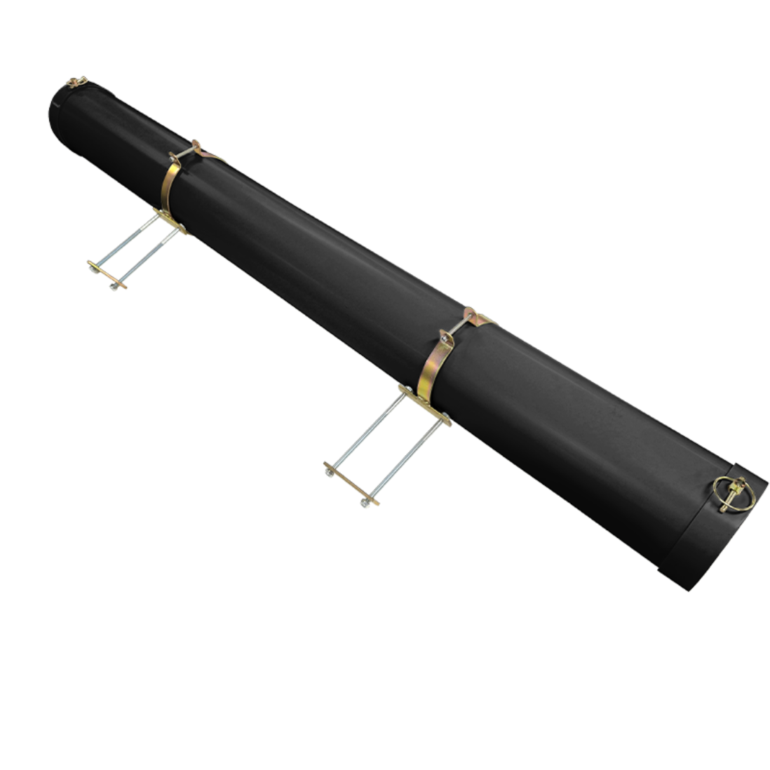 COAST RV Black Pole Carrier Kit - 2200 x150mm