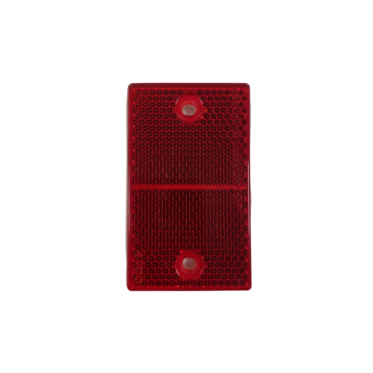 Whitevision WRS Series Red Reflector White Base Screw Mount