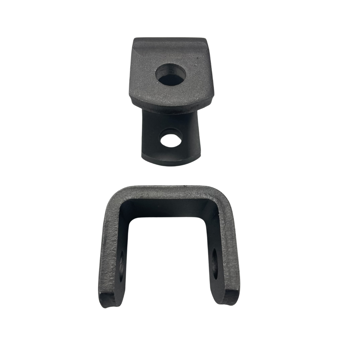 Front Hanger 45mm Shackle Springs 9/16" bolt holes 2Pk