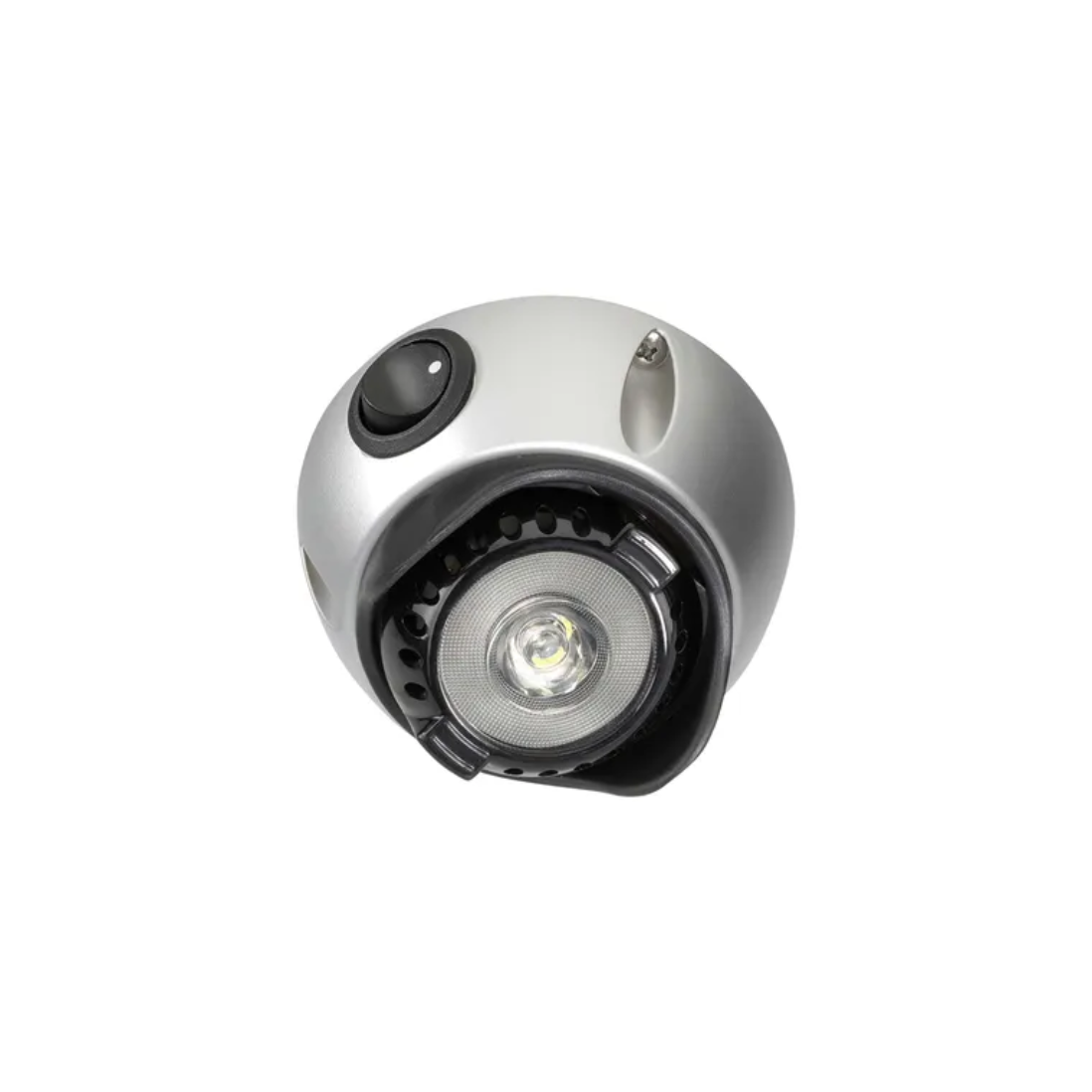 Narva 10-30V 1W LED Interior Swivel Lamp With Off/On Switch - Silver S