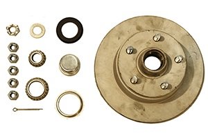 Trojan Hub Kit - Ford - Galvanised - Slimline Bearings - Marine Seal