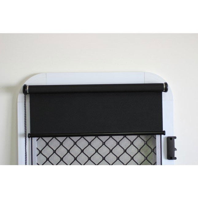 Caravan Door Blinds | Caravan Roller Door Blinds By Milenco — CARAC