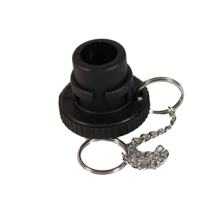 Bayonet Safety Plug Cap Black