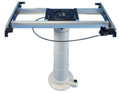 Nuova Mapa Telescopic & Adjustable Table Leg Grey