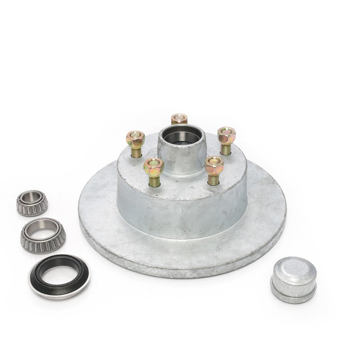 AL-KO Disc Hub - Ford - Galv - With Slimline Bearings - Marine Seal