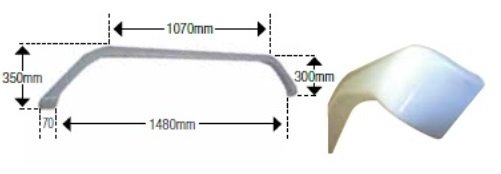 Jayco Late Model Heritage Double Wheel Spat Late Model - Each