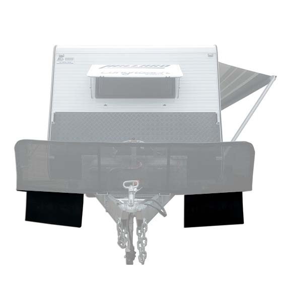 Stone Shield Rubber Mud Flaps x 2 #9 T/S Caravan & Camper