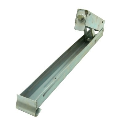 AL-KO Hex Drive Corner Steady 700mm Top Mount Bolt On Zinc Plated
