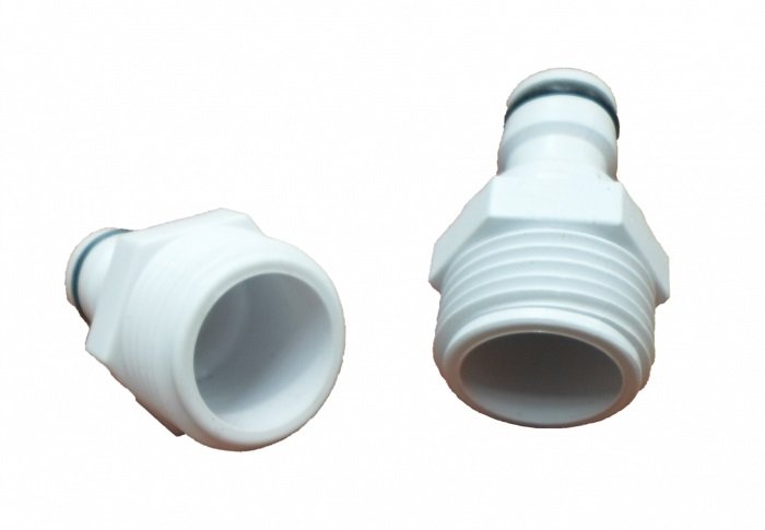 Water Filler Adaptor Click On Plastic