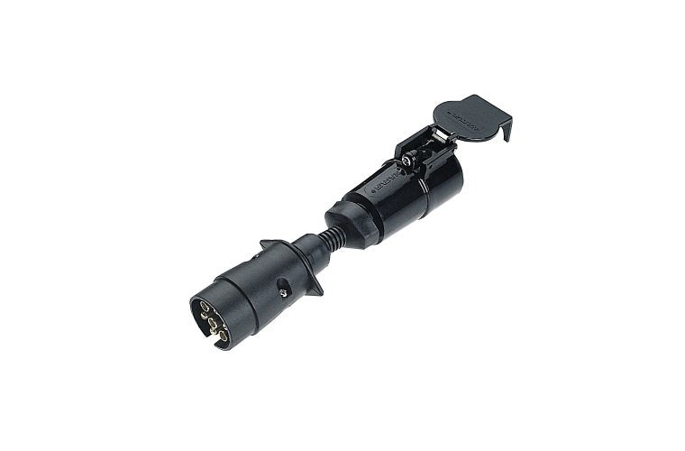 Narva 5 Pin Large Round Socket (Car) To 7 Pin Large Round Plug (Traile