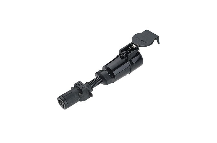 Narva 7 Pin Small Round Socket (Car) To 7 Pin Large Round Plug (Traile