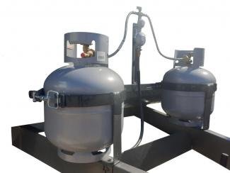 Manutec Large Adjustable Gas Bottle Holder A Frame Kit