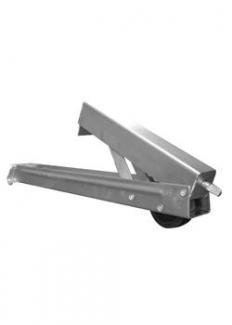 Manutec Adjustable Leg Slot Type 600mm Rear Wheel