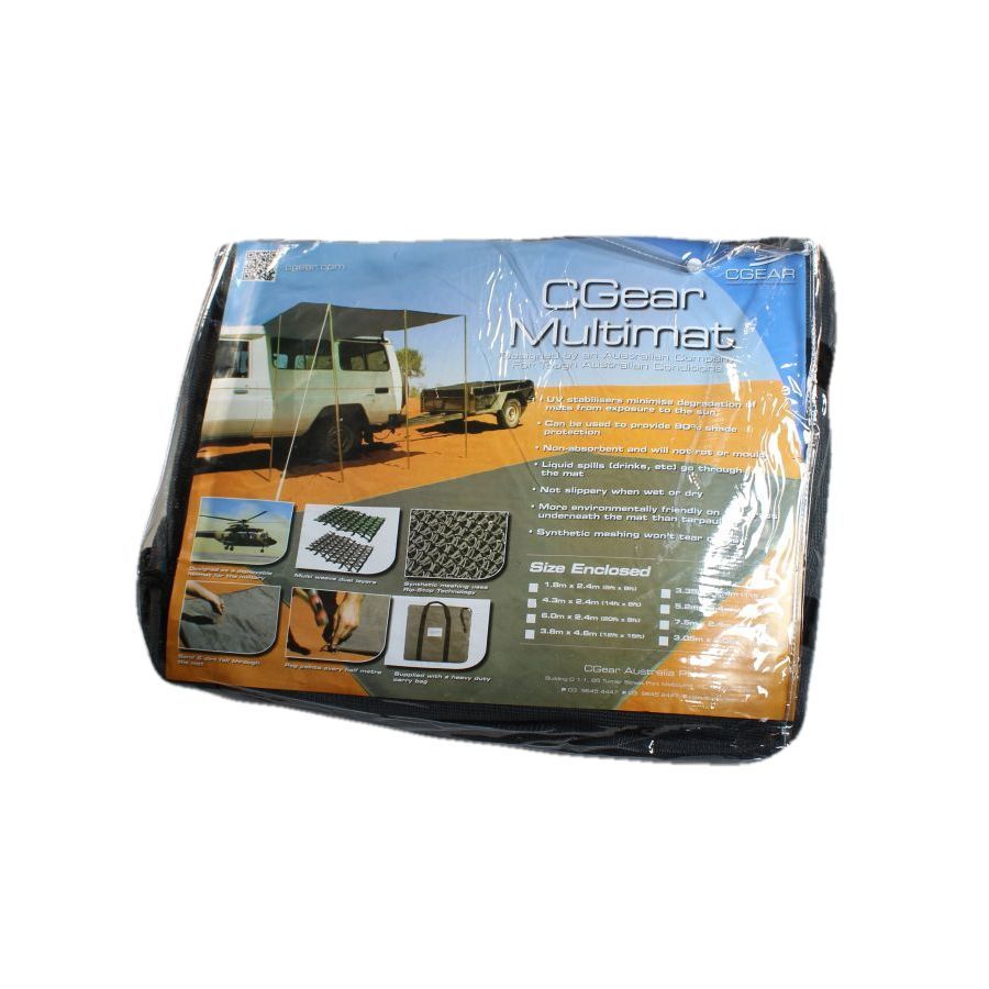 Cgear Multimat 2.4 x 3.35M (11Ft X 8Ft) Green-Grey
