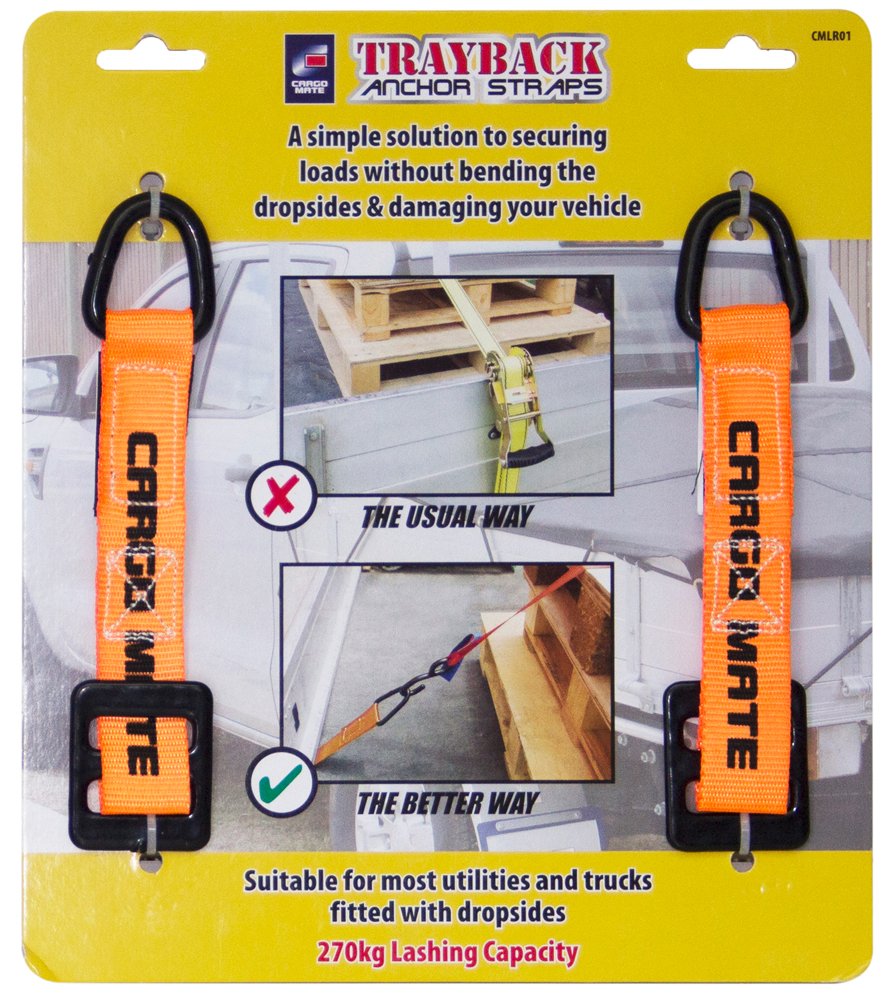 CargoMate Trayback Anchor Straps Small