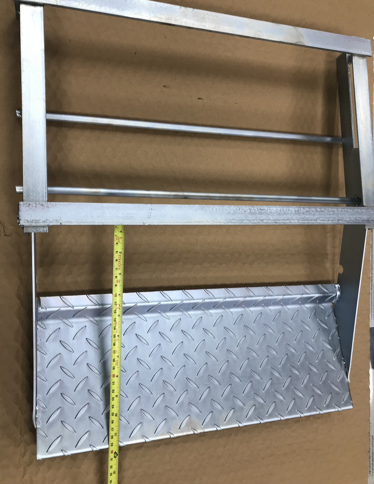 Steel Single Caravan Step