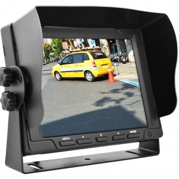 Premium Dash Mount 5.6" Colour Monitor 3 Ch