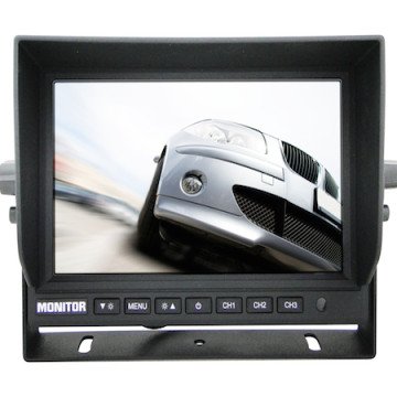 Premium Dash Mount 7" Colour Monitor 3Ch