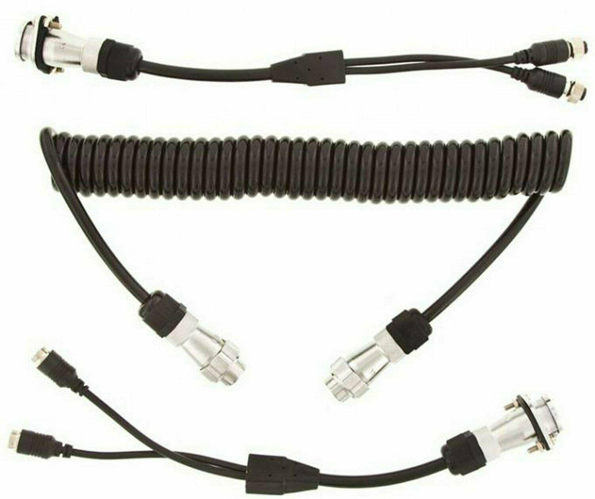 Dual 4 Pin Suzy Coil Dual Camera With Sound 2 Mount Brk