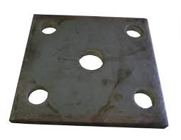 Fish Plate 40mm x 45mm x 6mm Two Pack