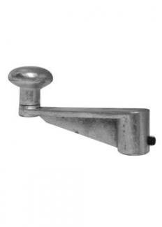 Manutec Heavy Duty Jockey Wheel Handle With Roll Pin - Standard Length