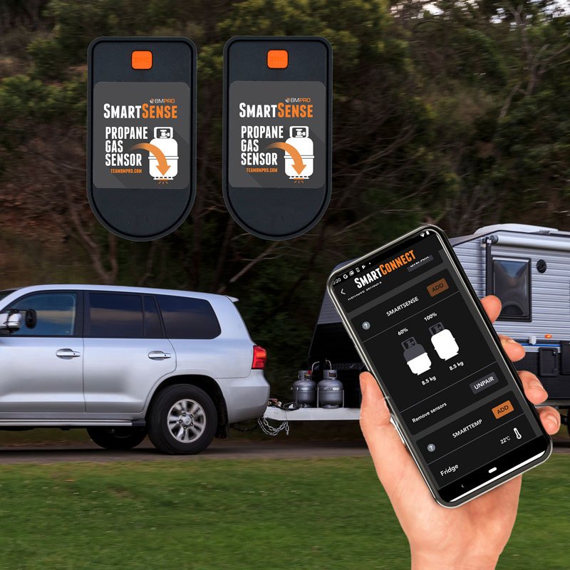 BMPRO Smartsense Propane Gas Level Monitor And App 2Pk