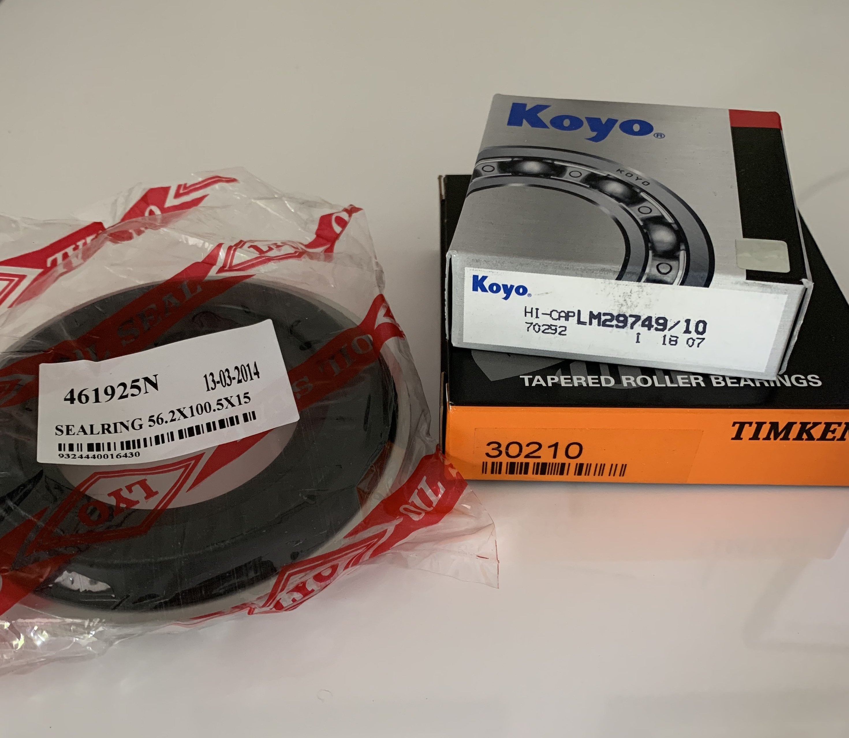 Bearing Kit To Suit Trail Offroad Vans (LM29749/LM30210)